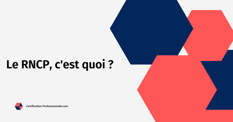 Le RNCP c'est quoi ? - Accompagnement RS/RNCP